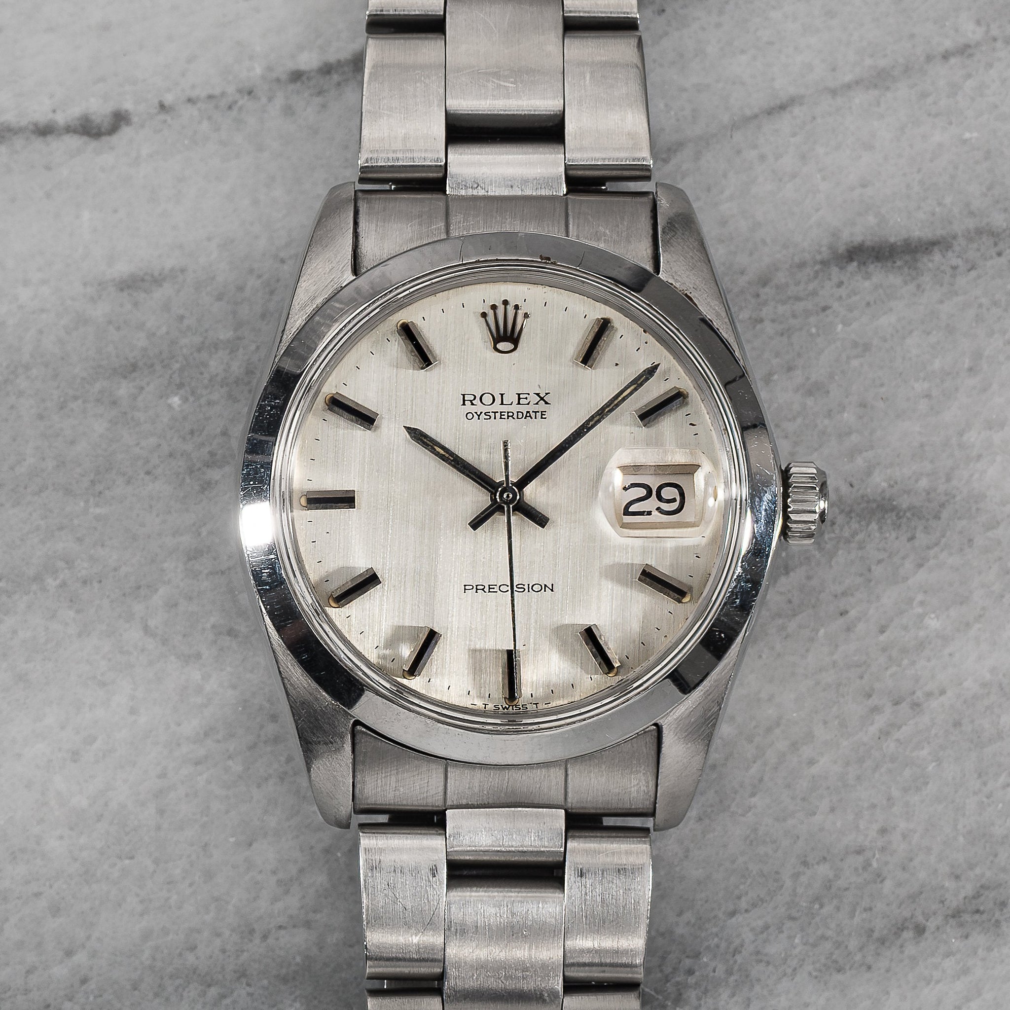Rolex Oysterdate Precision 6694 – Vertical Stripe Dial