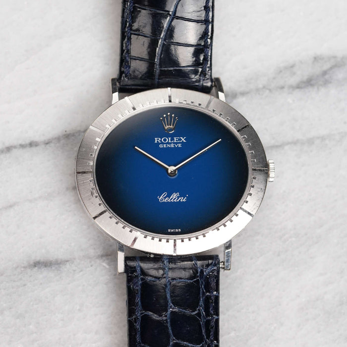 Rolex Cellini - Blue Vignette