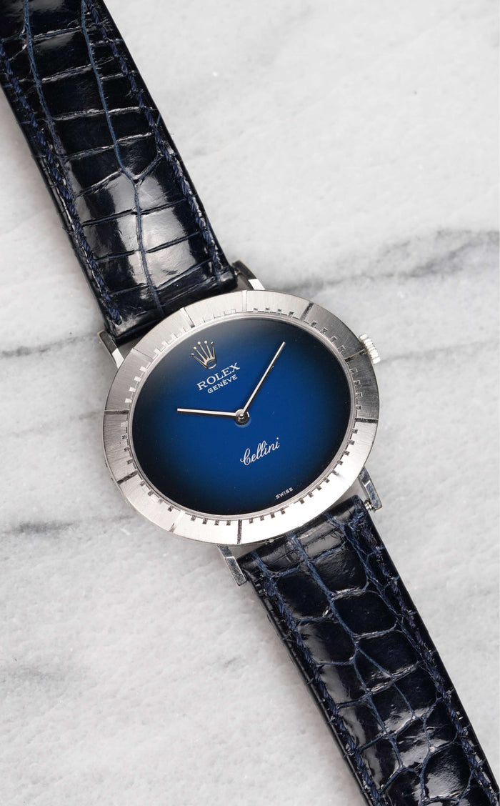 Rolex Cellini - Blue Vignette