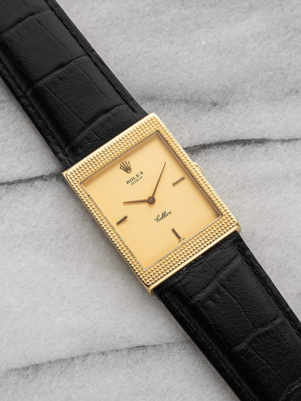 1976 Rolex Cellini 4127 - 18K Yellow Gold, Champagne Dial
