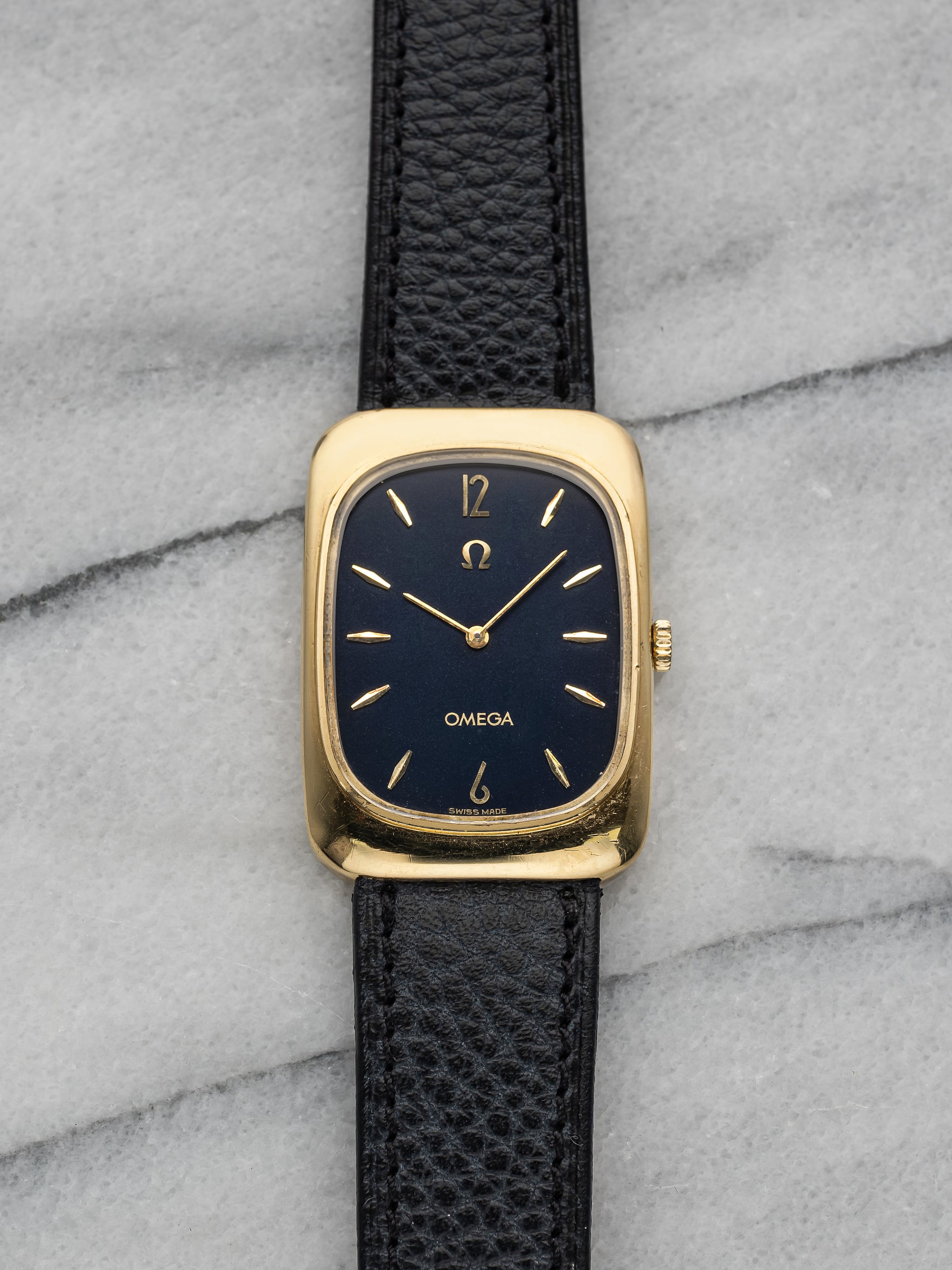 Omega Tank - Blue Fume Dial